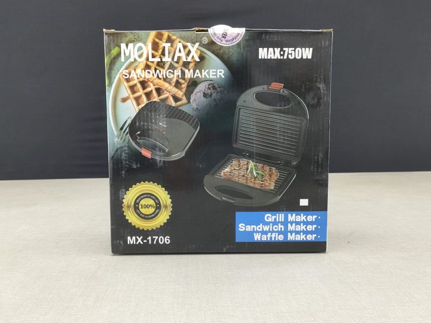 Sandwich Maker 750W Moliax - Al-Syed Traders